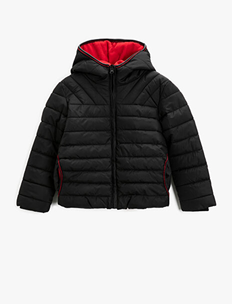 Koton Erkek Çocuk Kapşonlu Şişme Mont
