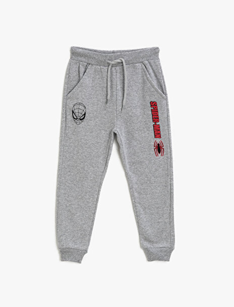 Koton Erkek Çocuk Spiderman Lisanslı Baskılı Cepli Eşofman Altı