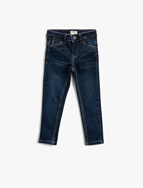 Koton Erkek Çocuk Pamuklu Comfort Strech Slim Fit Jean Pantolon Koton Erkek Çocuk Pamuklu Comfort Strech Slim Fit Jean Pantolon