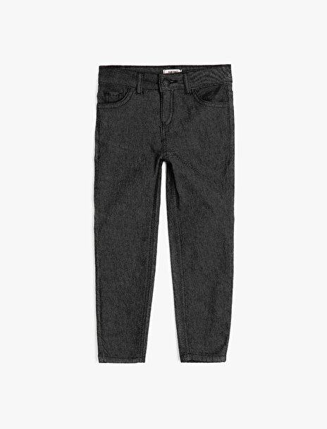 Koton Erkek Çocuk Slim Fit Comfort Strech Pamuklu Cepli Jean Pantolon Koton Erkek Çocuk Slim Fit Comfort Strech Pamuklu Cepli Jean Pantolon