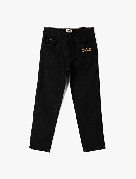 Koton Erkek Çocuk Warner Bros Batman Lisanslı Kot Pantolon