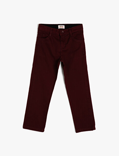 Koton Erkek Çocuk Pamuklu Cepli Pantolon Koton Erkek Çocuk Pamuklu Cepli Pantolon