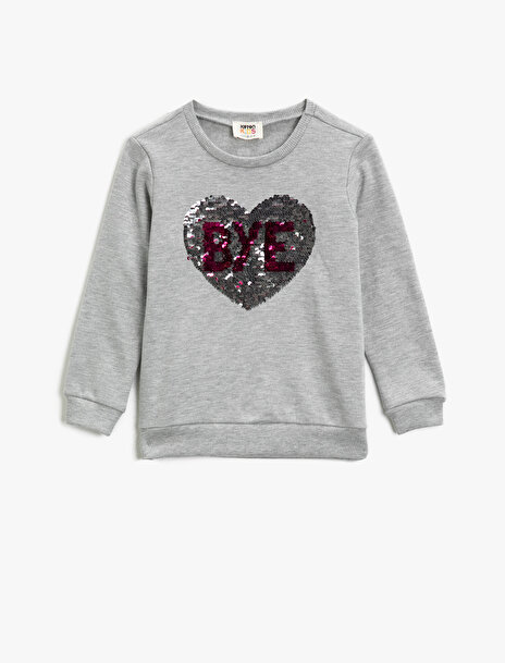 Koton Kız Çocuk Kapüşonlu Bisiklet Yaka Sweatshirt Koton Kız Çocuk Kapüşonlu Bisiklet Yaka Sweatshirt