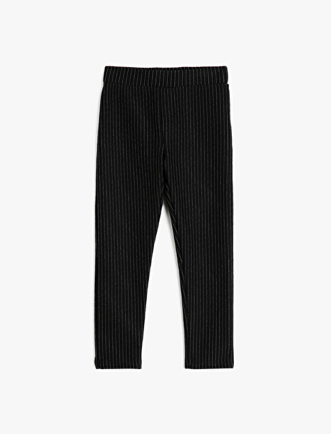 Koton Kız Çocuk Çizgili Uzun Boylu Tayt