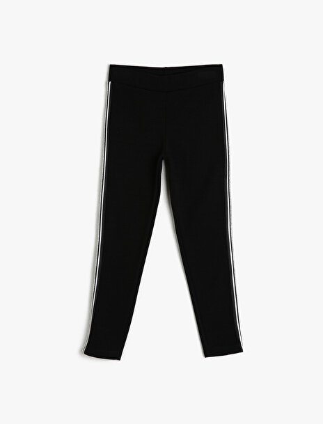 Koton Kız Çocuk Simli Şeritli Tayt