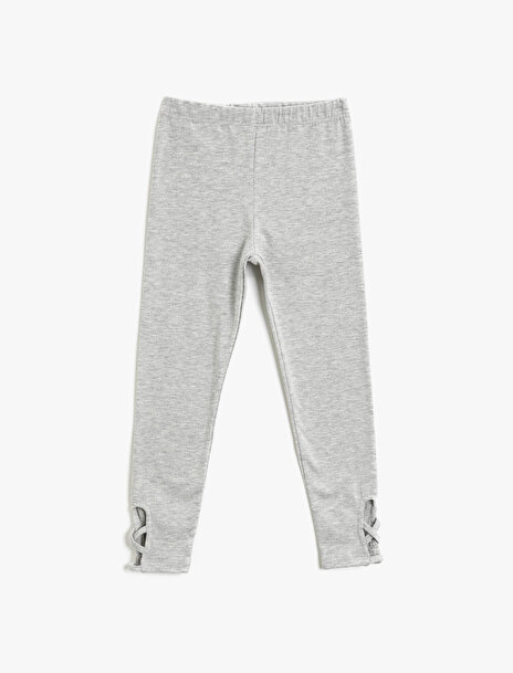 Koton Kız Çocuk Normal Bel Paça Detaylı Tayt