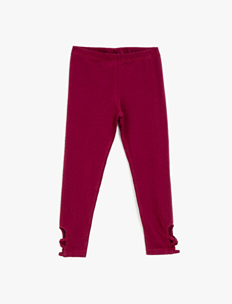 Koton Kız Çocuk Normal Bel Paça Detaylı Tayt