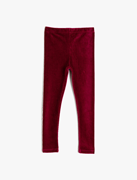 Koton Kız Çocuk Kadife Tayt