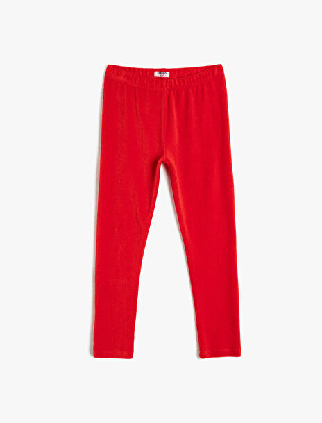 Koton Kız Çocuk Kadife Tayt