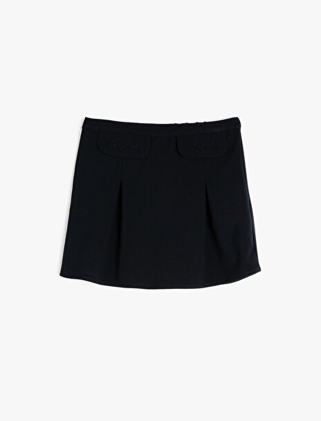 Koton Kız Çocuk Pileli Mini Etek