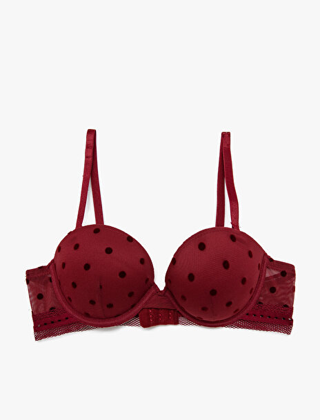 Koton Kadın Puantiyeli Maximizer Kaplı Ekstra Dolgulu Balenli Sütyen