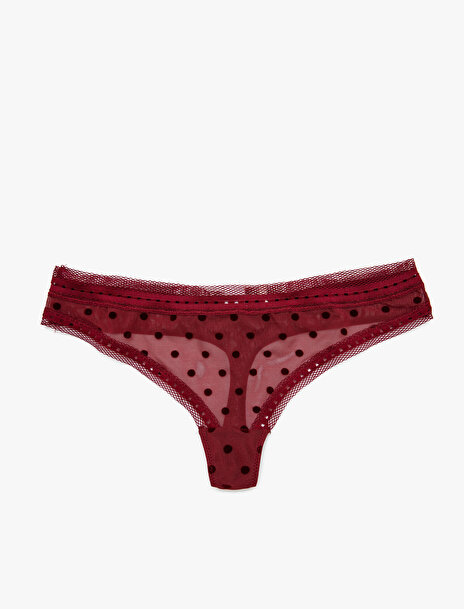 Koton Kadın Puantiyeli String Külot