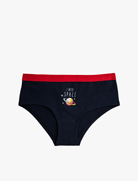 Koton Kadın Hipster Külot Baskılı Pamuklu Koton Kadın Hipster Külot Baskılı Pamuklu