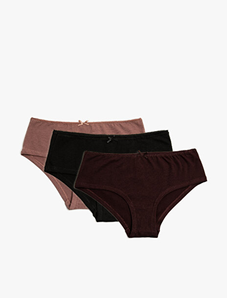 Koton Kadın 3'lü Hipster Külot