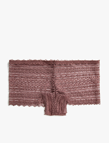 Koton Kadın Dantelli Hipster Külot