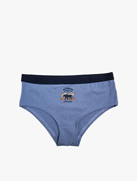 Koton Kadın Baskılı Hipster Külot