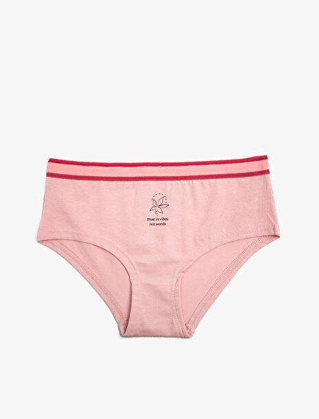 Koton Kadın Desenli Hipster Külot