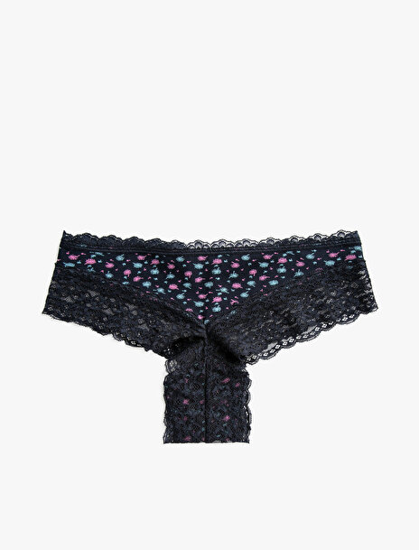 Koton Kadın Pamuklu Desenli Brazilian Külot