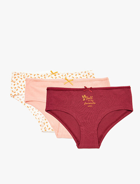 Koton Kadın 3'lü Hipster Külot