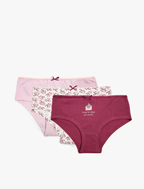 Koton Kadın 3'lü Hipster Külot