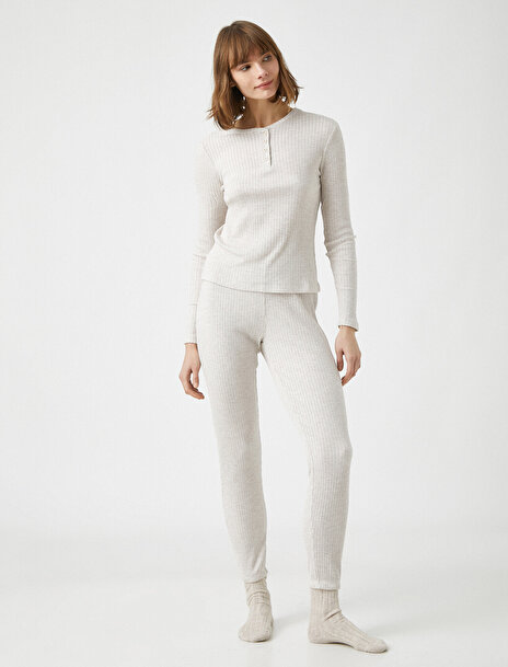 Koton Kadın Organik  Pamuklu Pijama Alti