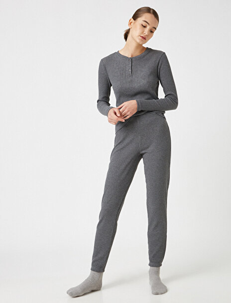 Koton Kadın Organik  Pamuklu Pijama Alti