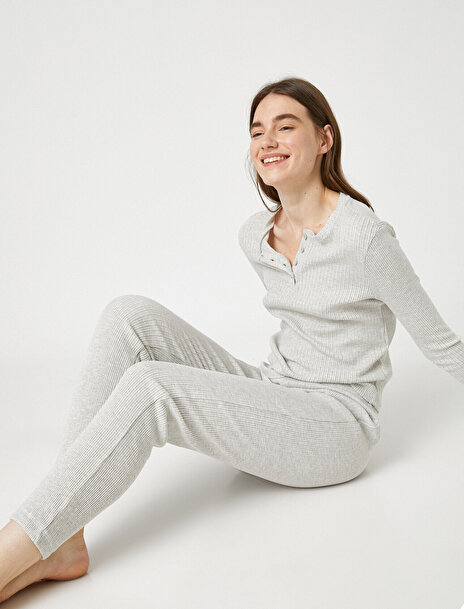 Koton Kadın Organik  Pamuklu Pijama Alti