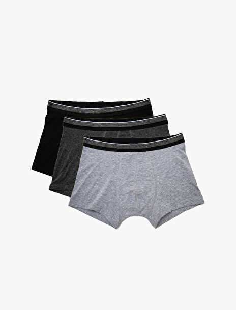 Koton Erkek Düz Renk Boxer Seti Koton Erkek Düz Renk Boxer Seti