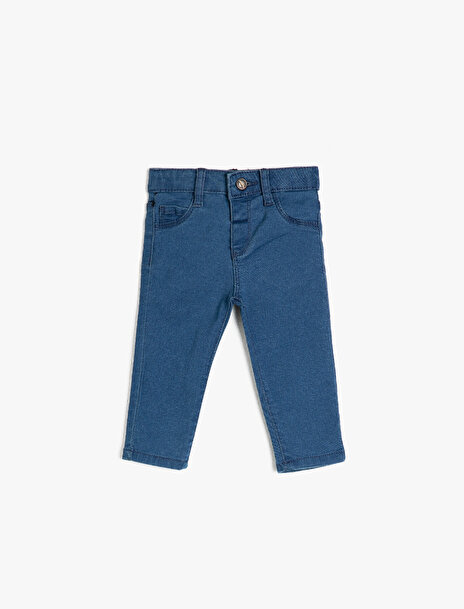 Koton Erkek Çocuk Normal Bel Cepli Pantolon