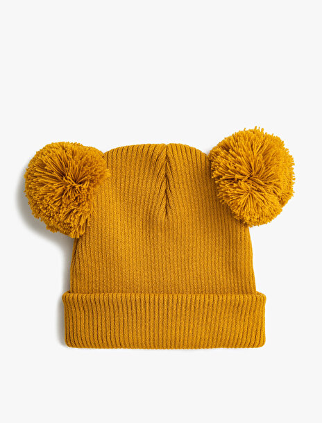 Koton Erkek Çocuk Ponponlu Bere