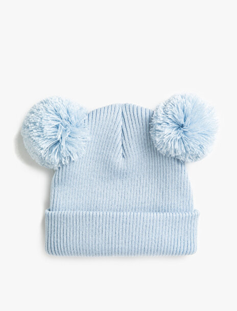 Koton Erkek Çocuk Ponponlu Bere