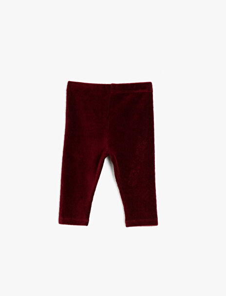 Koton Kız Çocuk Fitilli Kadife Tayt