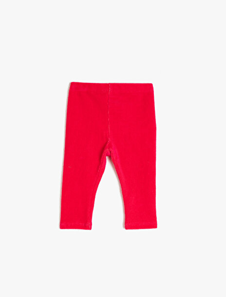 Koton Kız Çocuk Fitilli Kadife Tayt