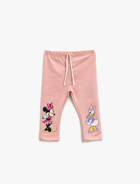 Koton Kız Çocuk Minnie Mouse Lisanslı Baskılı Normal Bel Tayt Koton Kız Çocuk Minnie Mouse Lisanslı Baskılı Normal Bel Tayt