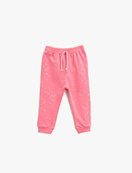 Koton Kız Çocuk Pamuklu Beli Bağlamalı Basic Eşofman Altı