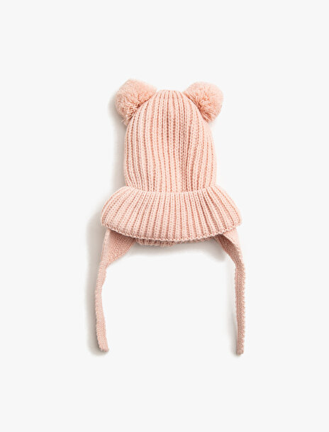 Koton Kız Çocuk Ponponlu Bere