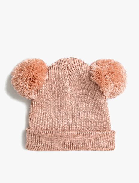 Koton Kız Çocuk Ponponlu Bere