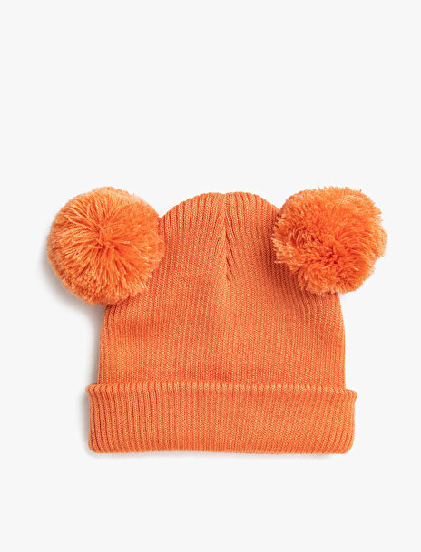 Koton Kız Çocuk Ponponlu Bere