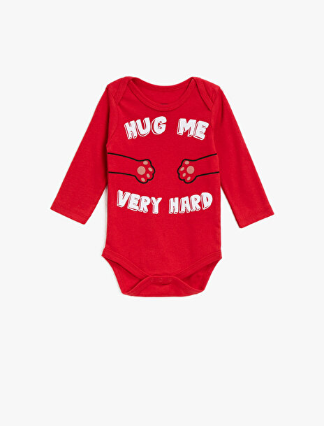 Koton Erkek Çocuk Pamuklu Yazılı Baskılı Bisiklet Yaka Uzun Kollu Çıtçıtlı Zıbın Koton Erkek Çocuk Pamuklu Yazılı Baskılı Bisiklet Yaka Uzun Kollu Çıtçıtlı Zıbın