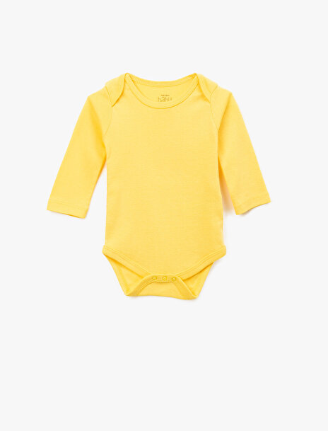 Koton Erkek Çocuk Basic Uzun Kollu Çıtçıtlı Zıbın