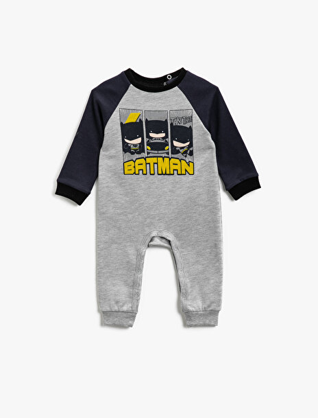 Koton Erkek Çocuk Pamuklu Batman Lisanslı Baskılı Uzun Kollu Çıtçıtlı Tulum Koton Erkek Çocuk Pamuklu Batman Lisanslı Baskılı Uzun Kollu Çıtçıtlı Tulum