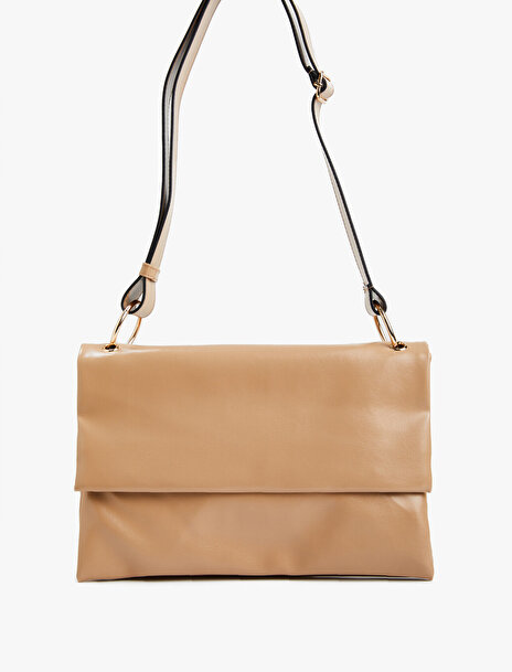 Koton Kadın Kapaklı Çanta Suni Deri