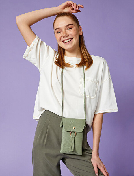 Koton Kadın Kapaklı Omuz Çantası