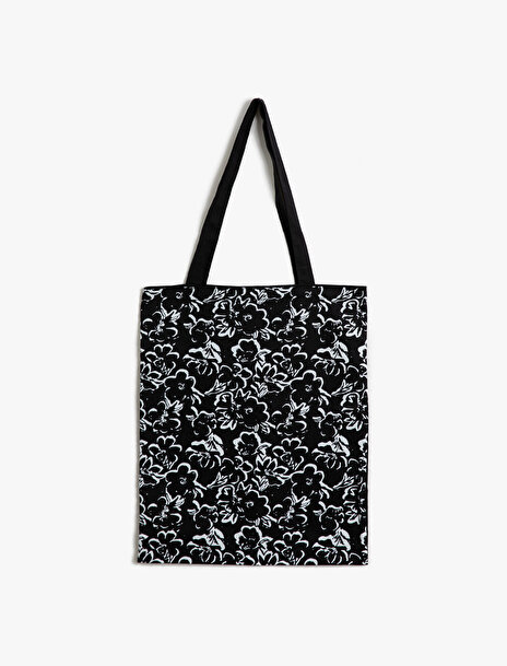 Koton Kadın Desenli Bez Çanta