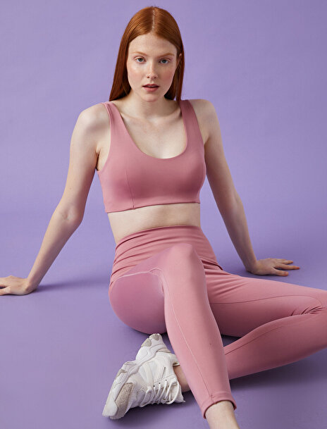 Koton Kadın U Yaka Yoga Sütyeni