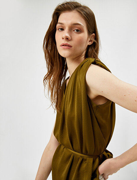 Koton Kadın Belden Bağlamalı Bluz