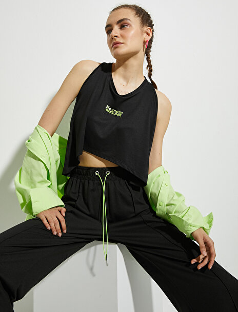 Koton Kadın Sloganlı Atlet