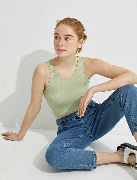 Koton Kadın Fitilli Atlet Tanktop