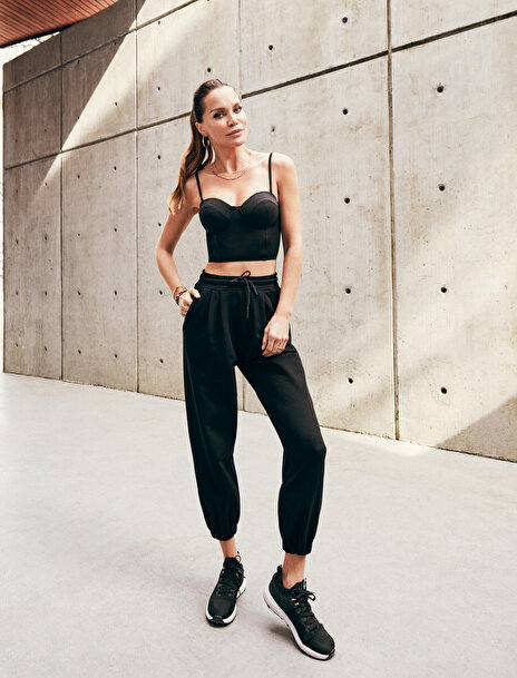 Koton Kadın Arkası Baskılı Jogger Eşofman Altı