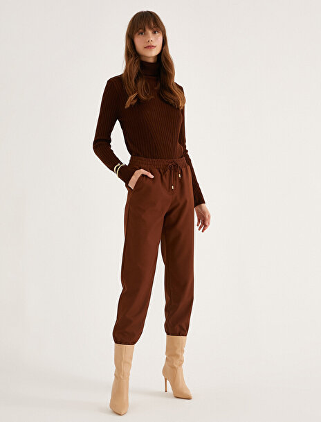 Koton Kadın Jogger Pantolon Beli Bağlamalı